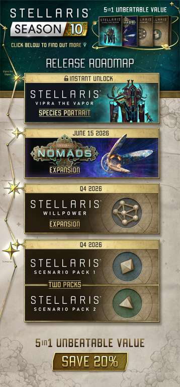 Stellaris (PC) – Free until 22/06/2026 at Steam - 0.00 | hotukdeals
