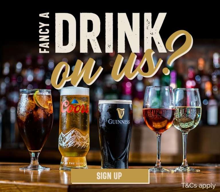 Enjoy a Complimentary Pint or Wine at Mitchells & Butlers with ...