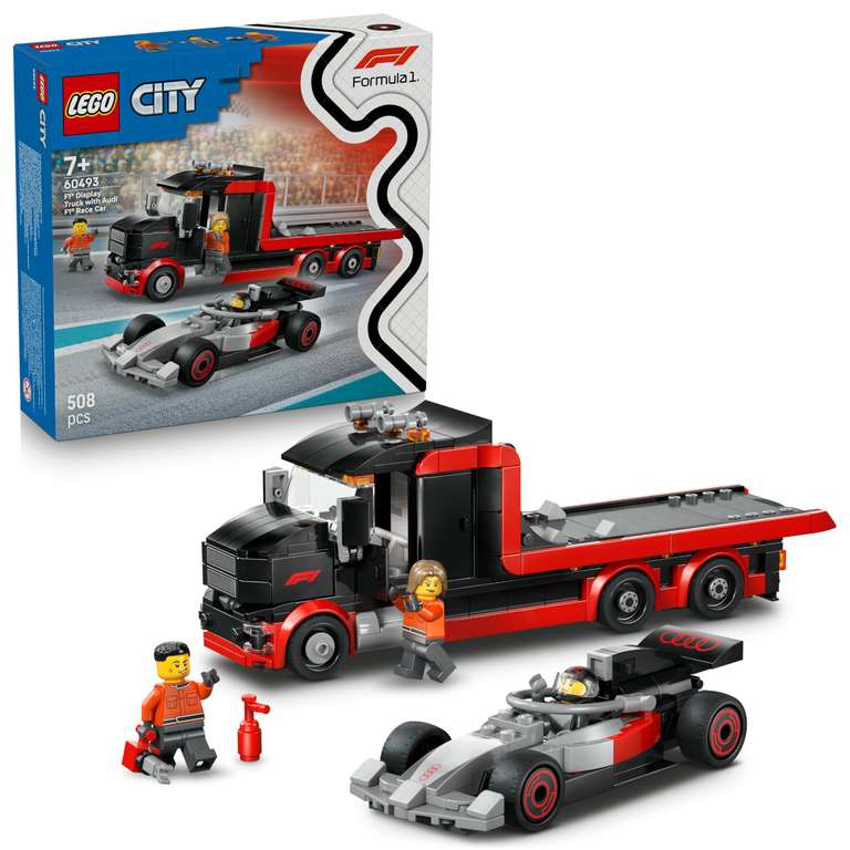 LEGO City F1 Display Truck w/Audi F1 Race Car 60493 | Hotukdeals