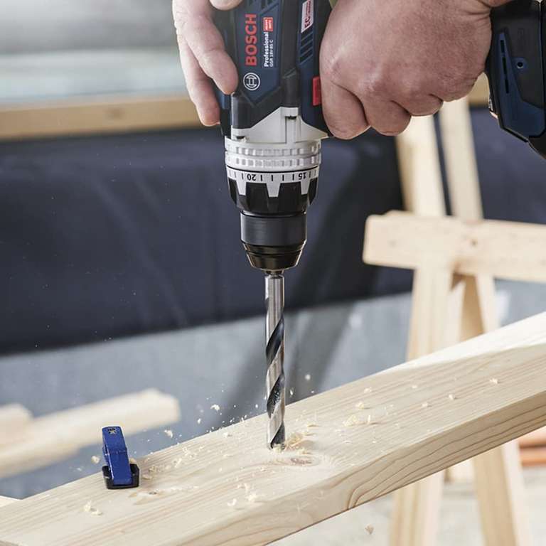 Bosch Professional 10-piece PointTeQ HSS Twist Drill Bit Set 1.6 × 20 × ...