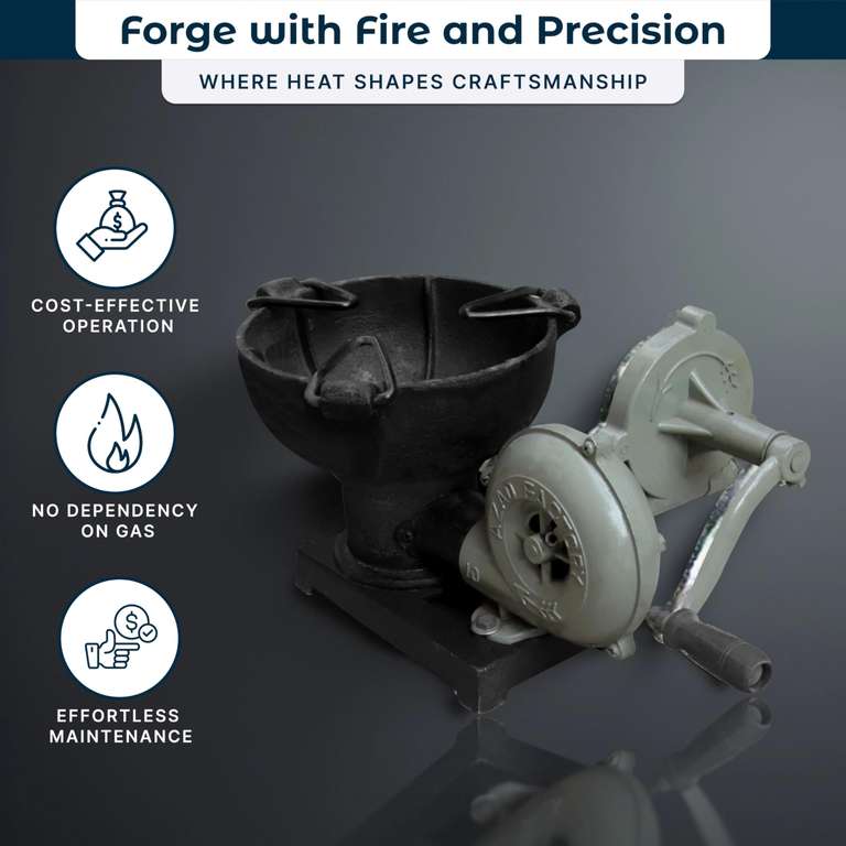Simond Store Blacksmith's Forge with Hand Blower for Knife Making - 135 ...