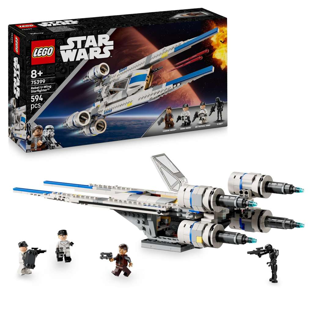 LEGO Star Wars 75399 Rebel U-Wing Starfighter (Prime Exclusive ...