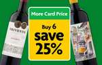 Save 25% on 6 Wines Selection at Morrisons, Prices from £5.50 | hotukdeals
