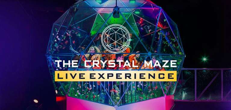 Crystal Maze London Tickets – June Exclusive £39 at Crystal Maze ...