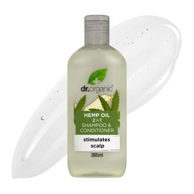 Dr Organic Hemp Oil 2 in 1 Shampoo & Conditioner 265ml £3.60 at Amazon ...