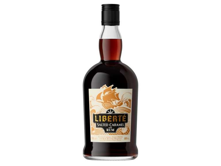 Liberte Salted Caramel Dark Rum 70cl 40% - Only £16.99 at Lidl | hotukdeals