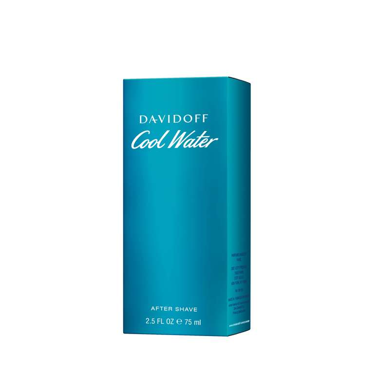Davidoff Cool Water for Men After Shave Splash 75ml – £14.04 at Amazon ...