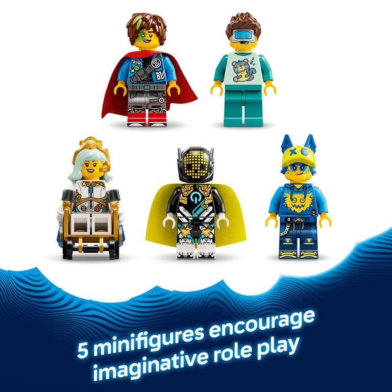 LEGO DREAMZzz 2in1 Nightmare Shark Submarine Toy 71500 £99.99 at Amazon ...