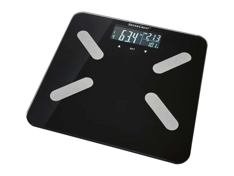 Cien Beauty Body Analyser Scales - Black, £9.99 at Lidl | hotukdeals