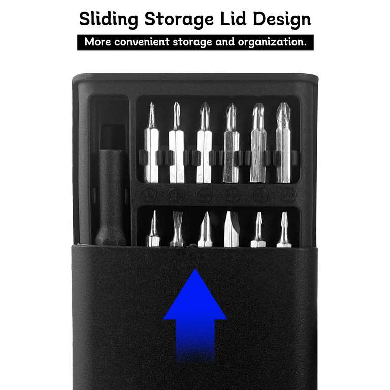 24-in-1 Precision Screwdriver Set with Code & Prime - £0.83 at Amazon ...