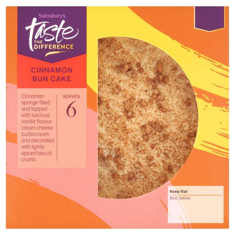 Taste The Difference Cakes: Victoria, Chocolate, Lemon & More - £2.50 ...