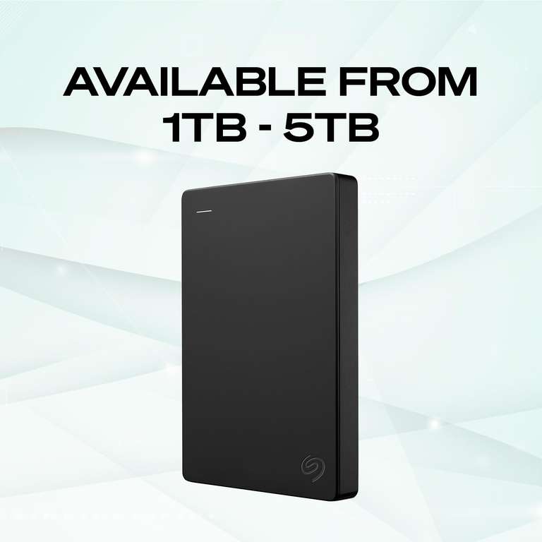 Seagate Portable Drive 5TB, External Hard Drive, Dark Grey, for PC ...