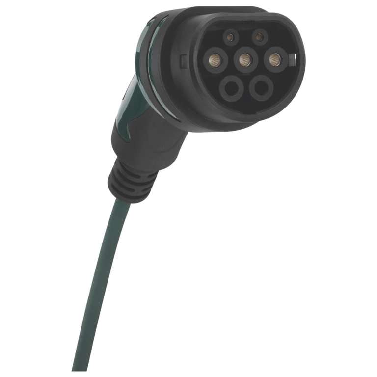 Masterplug 10A 2.4kW Mode 2 Type 2 Plug Portable EV Charger 5m (385XV ...