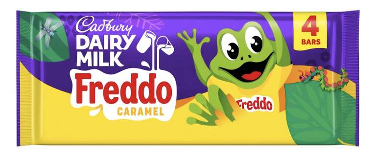 Cadbury Dairy Milk 4 Pack Freddo & Curly Wurly at Tesco - £1.00 ...