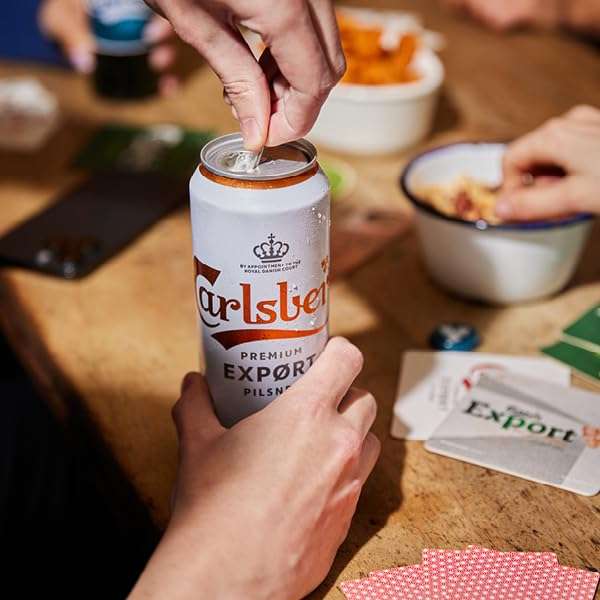 Carlsberg Export Lager Beer 4 x 568ml £5.50 at Amazon | hotukdeals