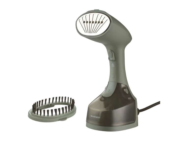 Silvercrest Garment Steamer (Beige/Grey) - £14.99 at Lidl | hotukdeals