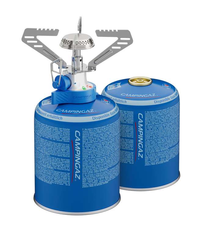 Campingaz Combo Camping Connect Stove & 2 x CV 470 Gas Cartridges ...