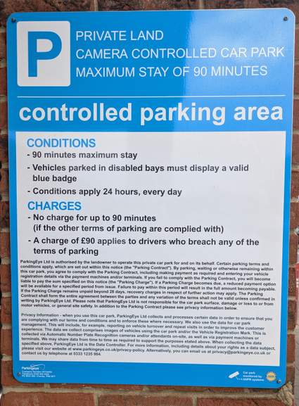 Parking Eye Controlled Car Park (LIDL) - Would you park here when the ...