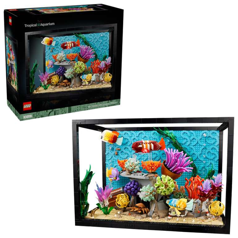 LEGO Icons Tropical Aquarium (10366) - £399.99 at Lego | hotukdeals