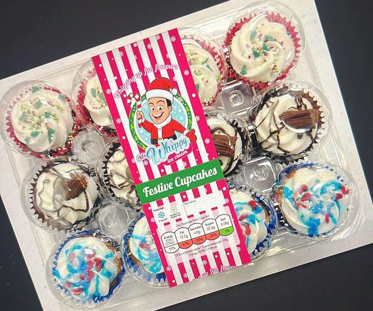 Mr Whippy Cupcakes 24 Pack - Festive Flavours at Costco for £11.99 ...