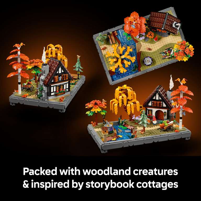LEGO Icons Autumn Cottage Garden – £72.59 at Amazon | hotukdeals