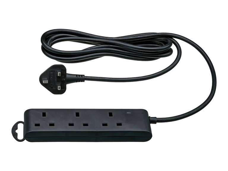 Tronic 3/6 Socket Extension Lead 3m – 2990W, 3 Year Warranty at Lidl ...