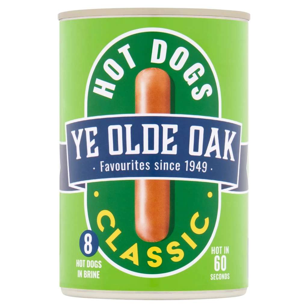 Ye Olde Oak 8 Classic Chicken Hot Dogs in Brine 400g – at ASDA ...