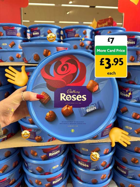 Roses & Heroes Tubs £3.95 - Celebrate with Quality Street at Morrisons ...