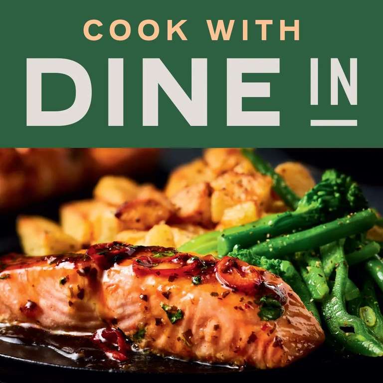Cook With Dine In Main + Two Sides at Marks & Spencer – £10 | hotukdeals
