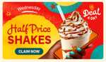 50% off shakes today at Popeye's with a 10p minimum spend - app only ...