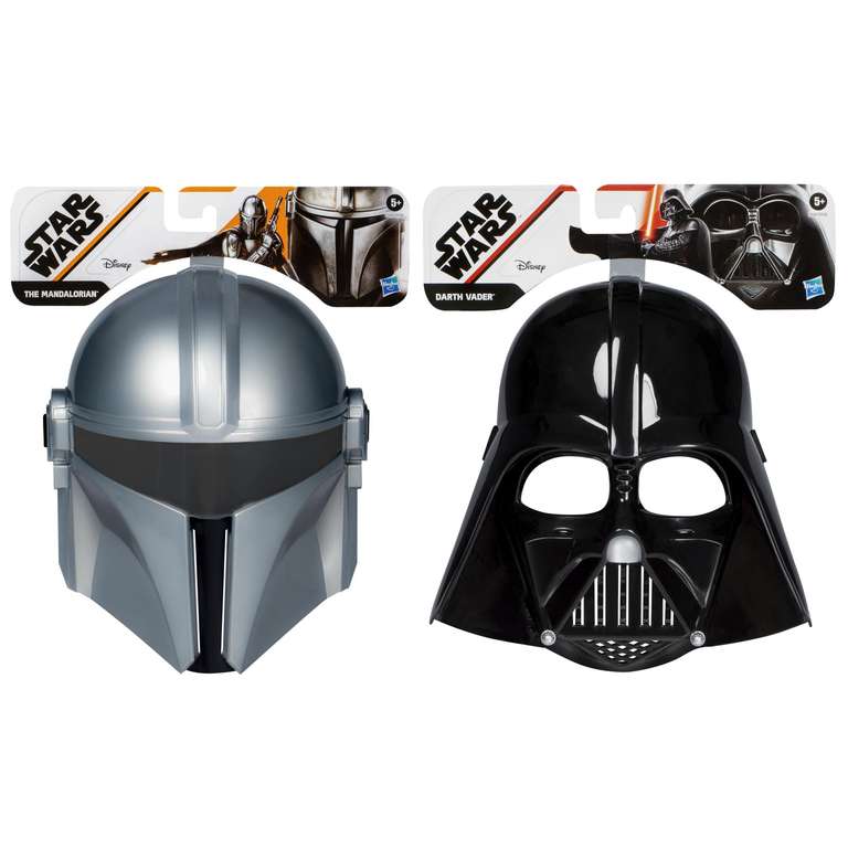 Star Wars Hasbro Mandalorian and Darth Vader Masks - Early Prime Day ...