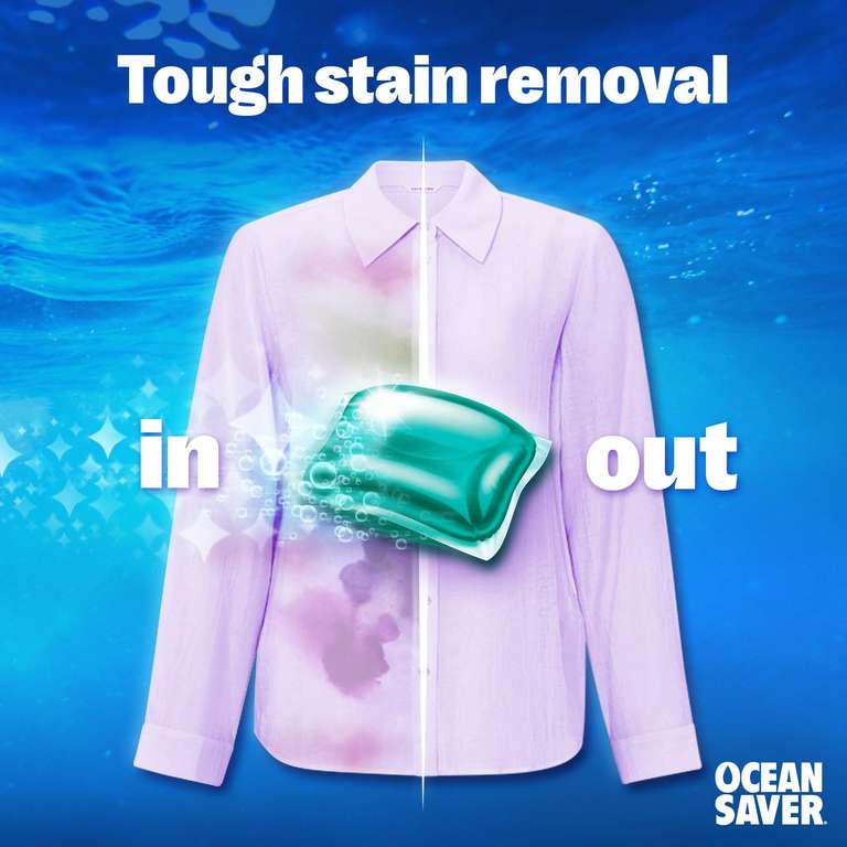 OceanSaver Eco Bio Laundry Detergent Washing Pods - 30 Washes | The ...