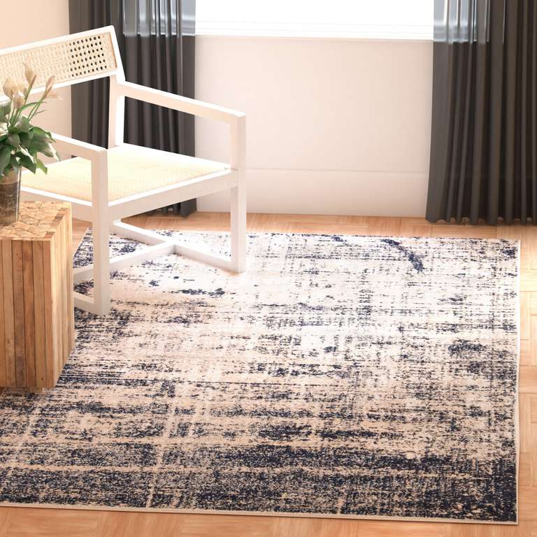 Safavieh Modern Abstract Indoor Woven Rectangle Area Rug, 91 X 152 cm ...