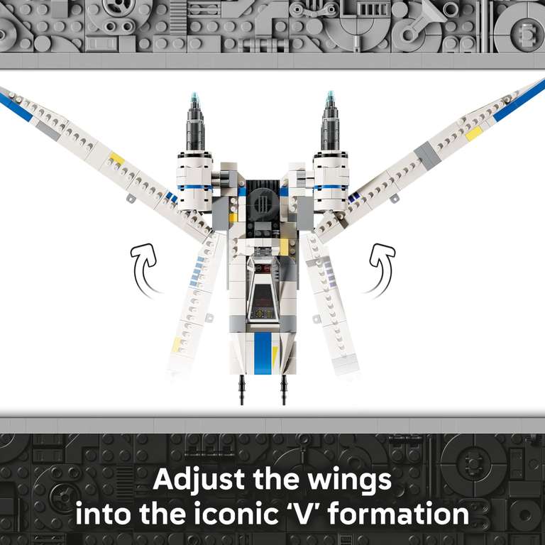 LEGO Star Wars 75399 Rebel U-Wing Starfighter (Prime Exclusive ...