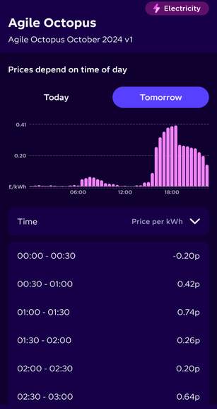 Agile Octopus: negative electricity pricing at Octopus Energy - £0.01 ...