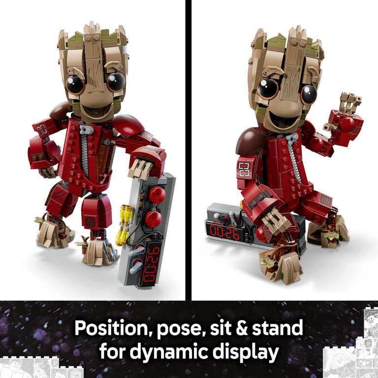 LEGO Marvel Ravager Jumpsuit Groot 76341 | Hotukdeals