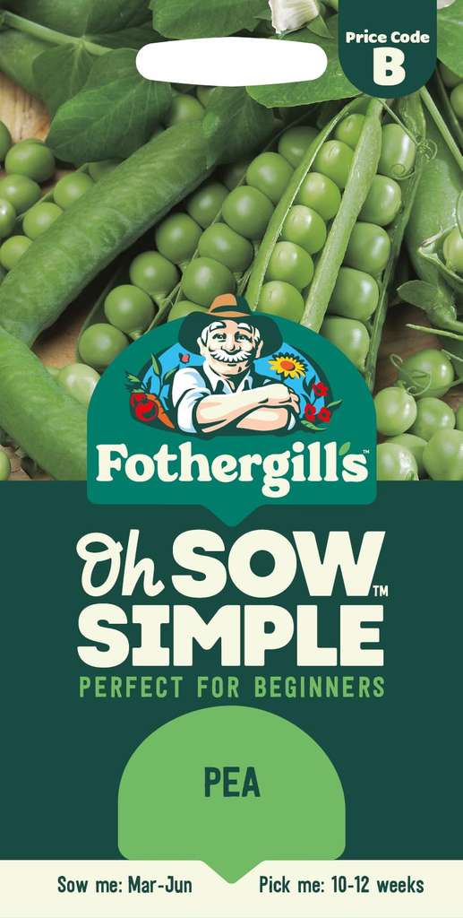 Fothergill's Oh Sow Simple Pea Vegetable Seeds – £1.24 at Amazon ...