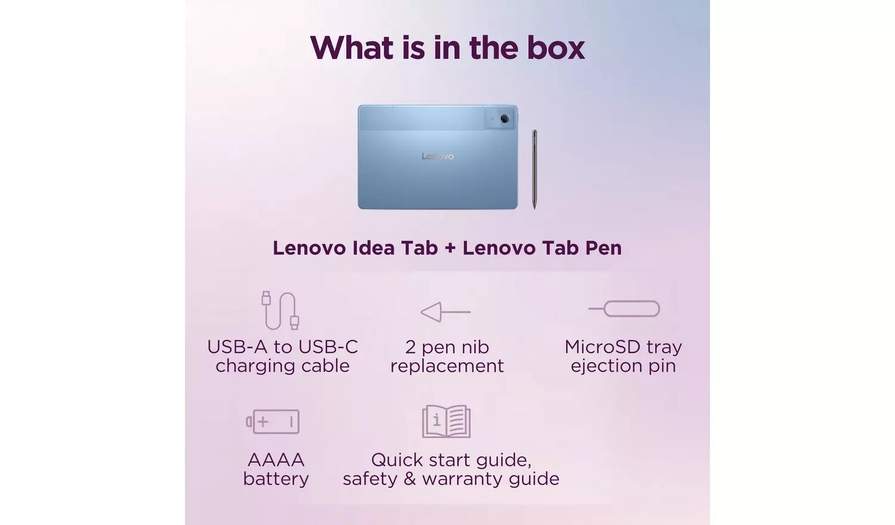 Lenovo Idea Tab 11 8GB 128GB WiFi Tablet + Tab Pen for £127.99 at Argos ...