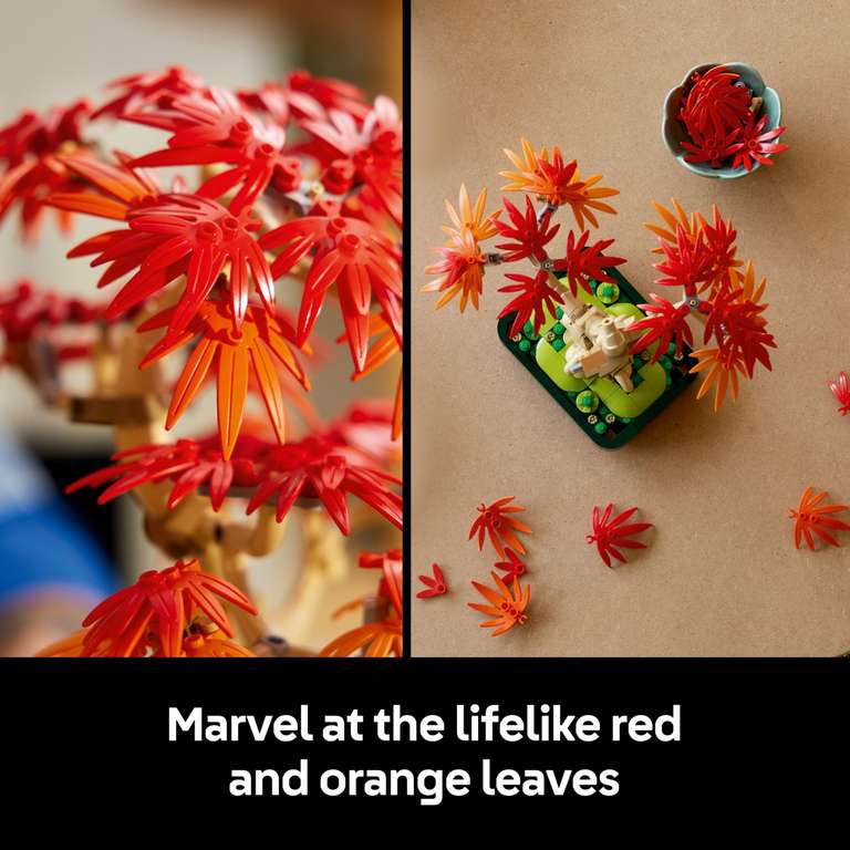 LEGO Botanicals Japanese Red Maple Bonsai Tree 10348 | Hotukdeals
