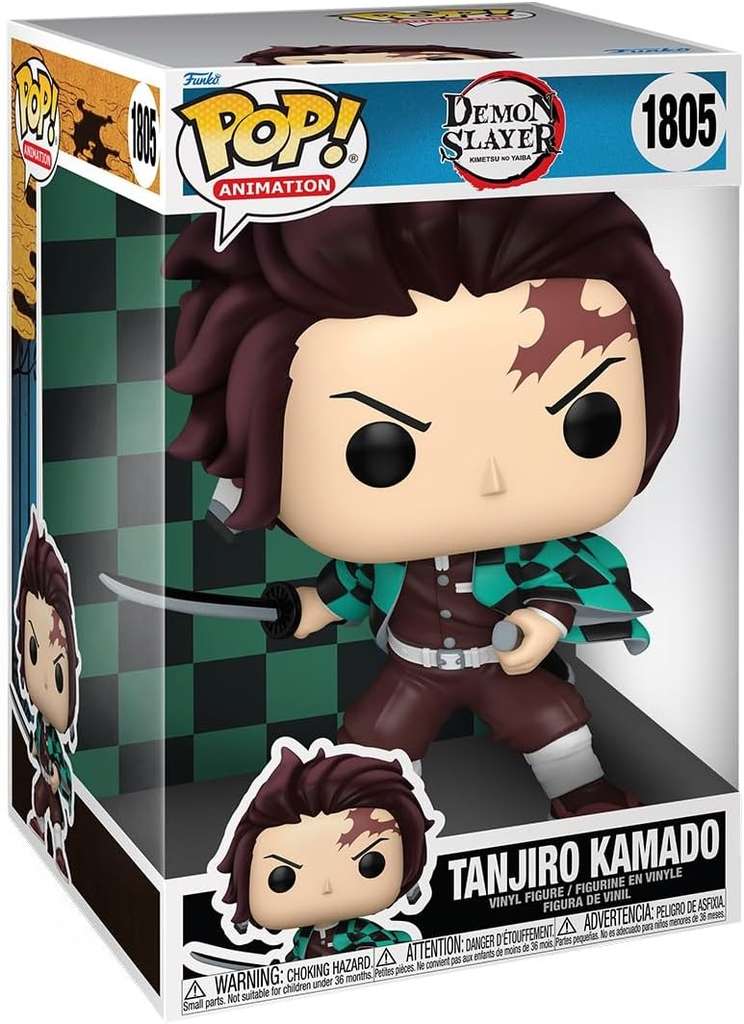 Funko POP! Jumbo Tanjiro Vinyl Figure - £16.50 at Amazon | hotukdeals