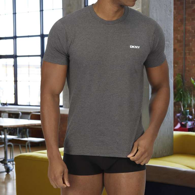 Men's DKNY 3 Tshirts - Olive/Charcoal/Navy Sizes S/M/XL (Navy/White ...