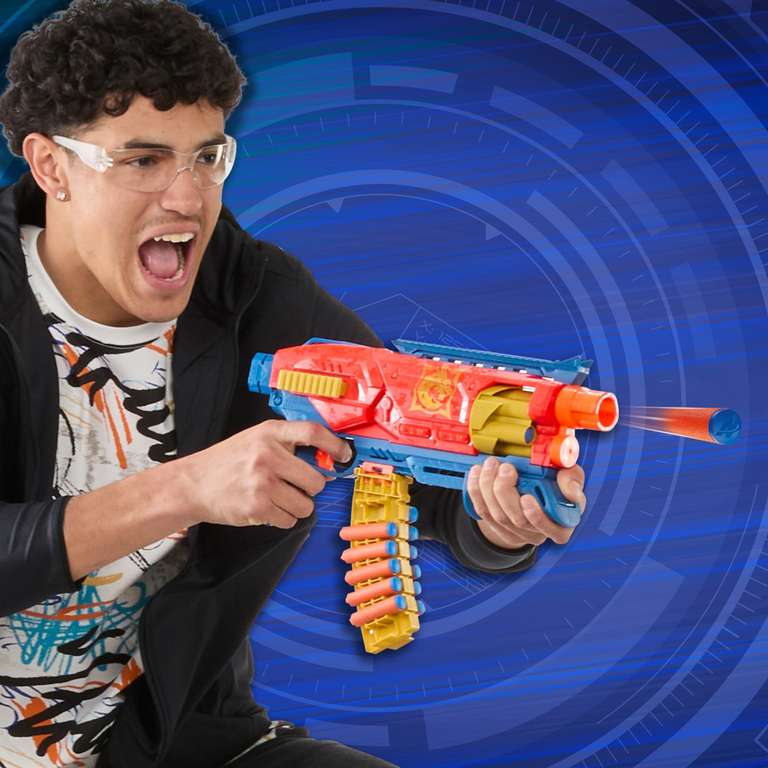 Nerf Loadout Shadowspeed Recon Blaster with 14-Dart Storage Attachment ...