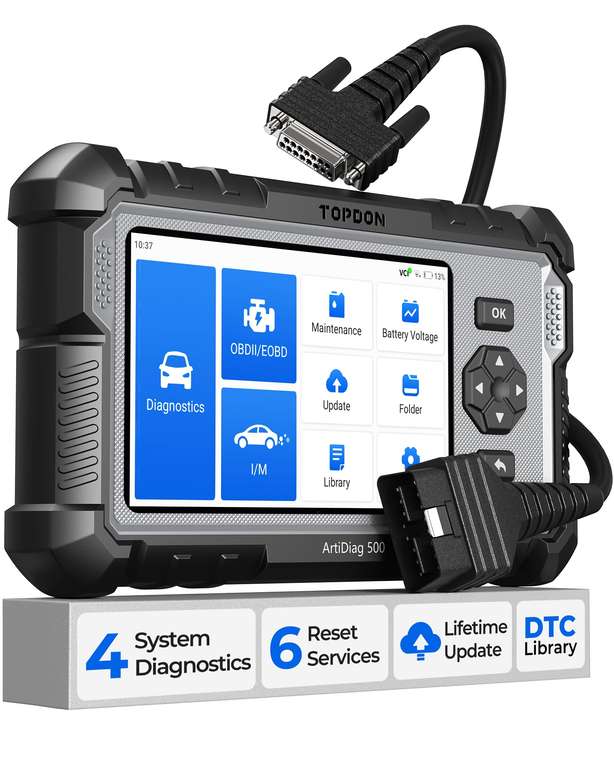TOPDON OBD2 Code Reader Scanner ArtiDiag500 Engine ABS SRS Transmission ...