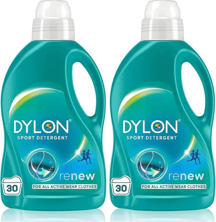 Dylon Detergent 30 Wash x 2 Pack (£5.65 Max S&S) Colour/White/Dark/Red ...
