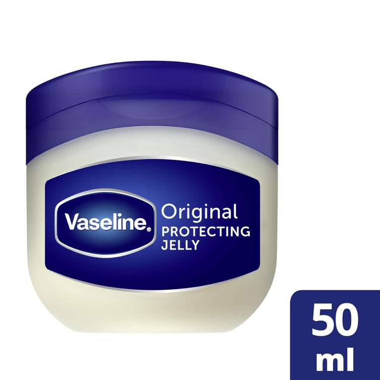 Vaseline Original Pure Petroleum Jelly 50ml 3 Pack - £3.60 at Amazon ...