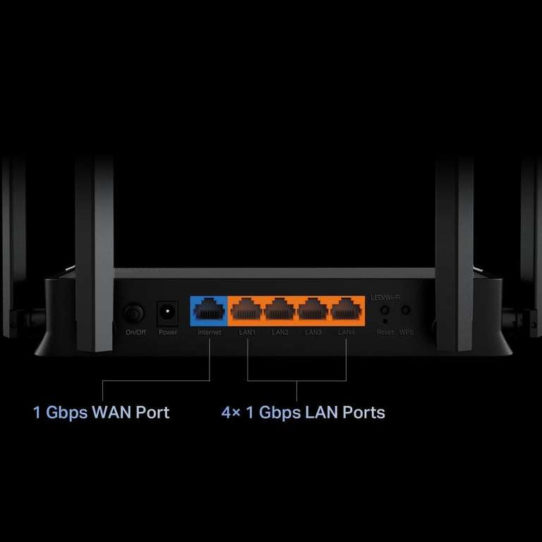 TP-Link Archer BE220 Dual-Band WiFi 7 Router 54.99 at Amazon - BE3600 ...
