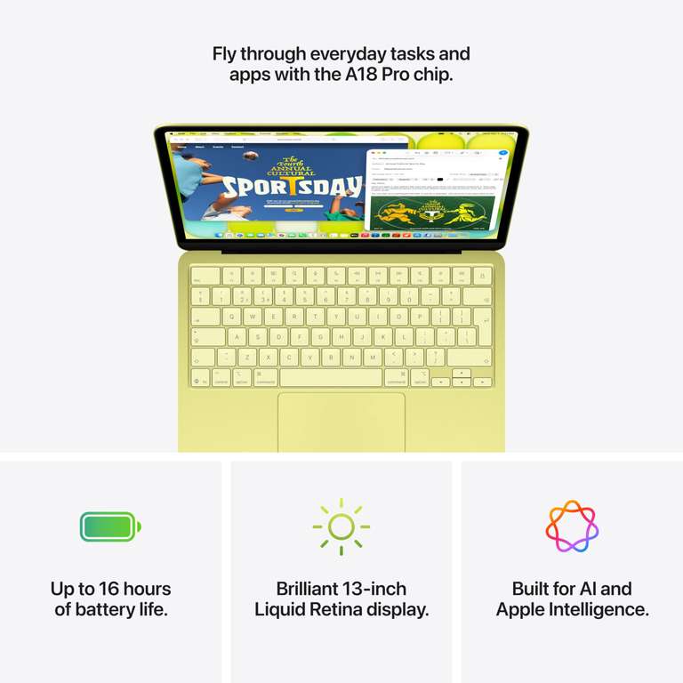 Apple MacBook Neo 13 A18 Pro 8GB 256GB incl + 20W USB-C Adapter £568.00 ...