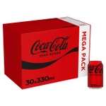 Coca-Cola Zero Sugar 30 x 330ml for £9 at Morrisons | hotukdeals