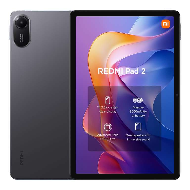 XIAOMI Redmi Pad 2 4G, 8+256GB, Gray, 11" | Hotukdeals
