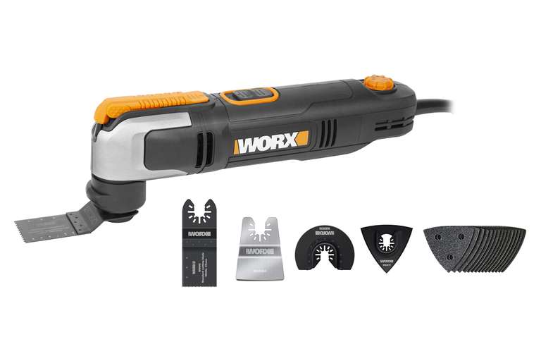 WORX WX686.1 250W Sonicrafter Oscillating Multi-Tool with 19-Piece ...